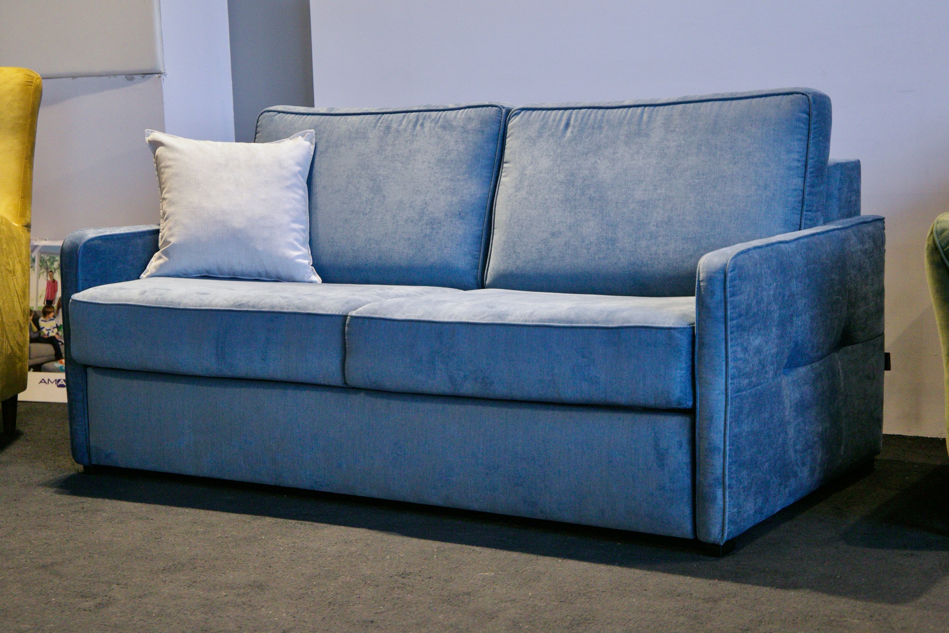 Sofa Slim z funkcją spania codziennego System Włoski - Studio Komfort ...