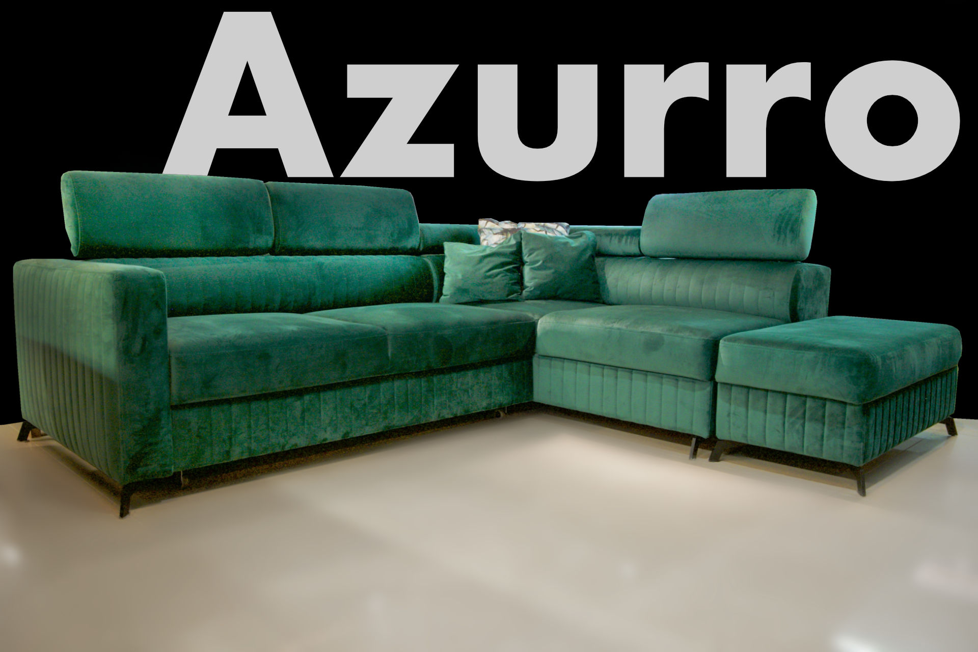 Azurro narożnik z funkcją spania i pojemnikiem na pościel OUTLET ...